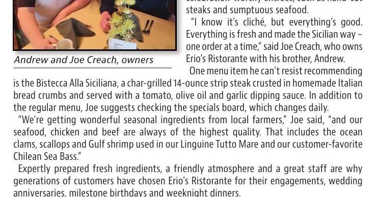 Exceptional food and a friendly atmosphere | Business ...