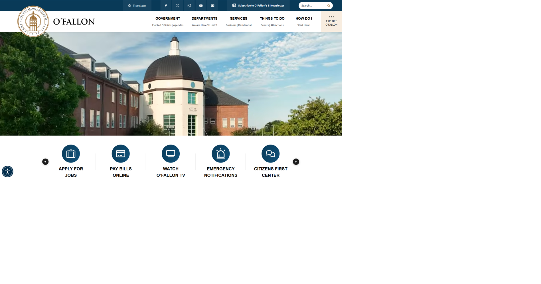 O’Fallon launches new website | St. Charles County News ...