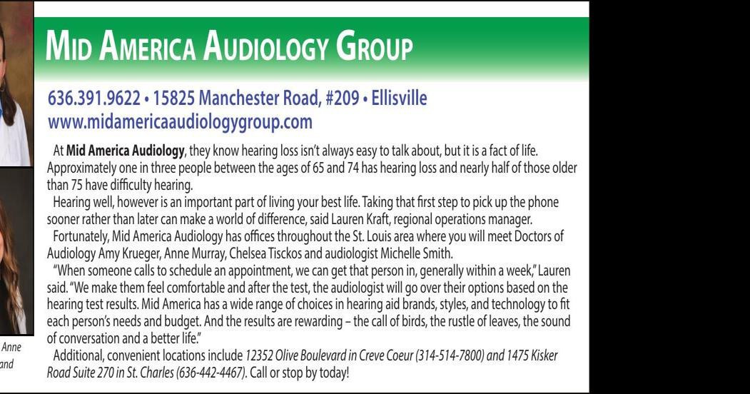 Mid America Audiology Group | Business | midriversnewsmagazine.com