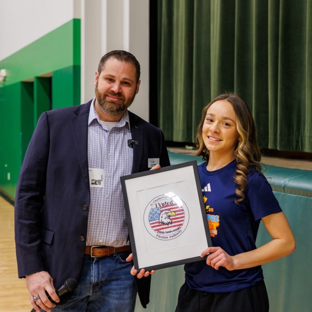 ‘I Voted’ sticker contest winner announced | St. Charles County News ...