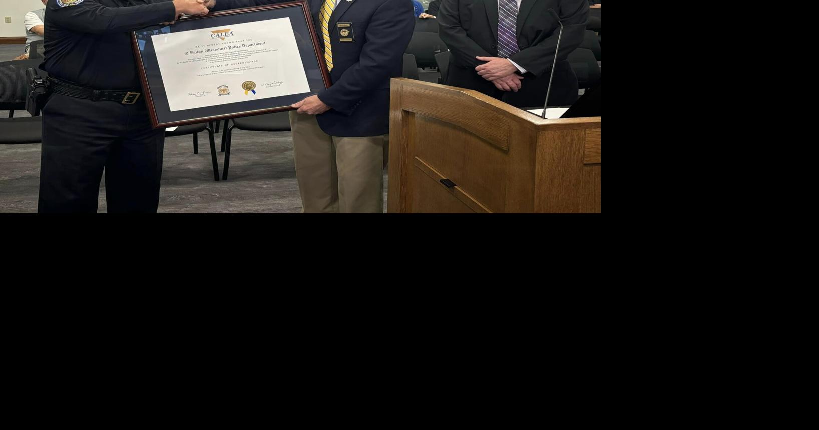 O’Fallon Police Department receives CALEA accreditation | News ...