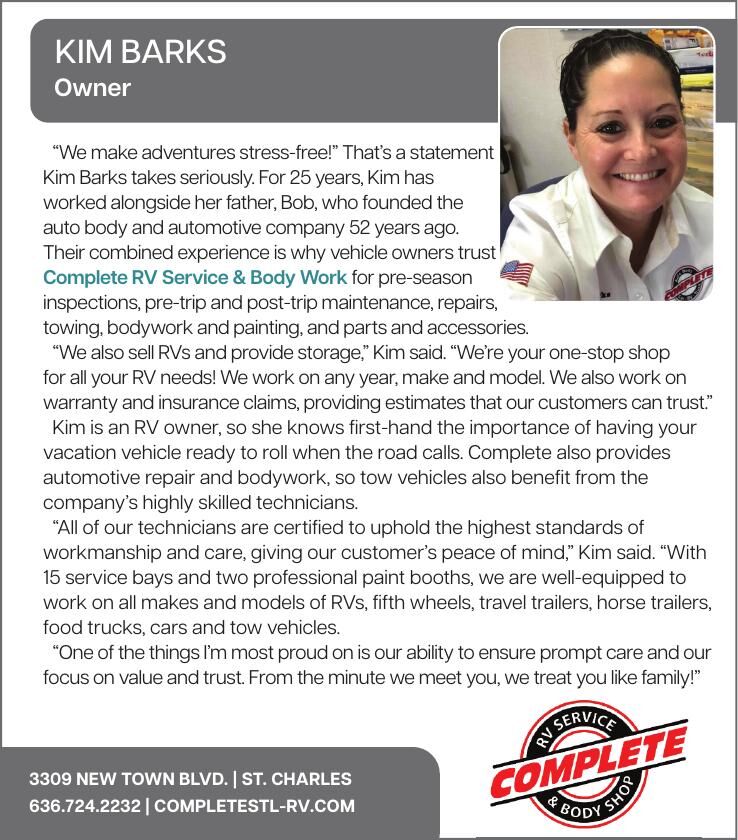Complete RV Service & Body Shop - Kim Barks | Business ...