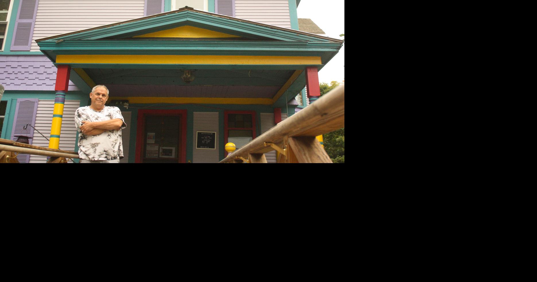 The purple house on Cherry Street: Painted Lady Cafe celebrates one ...