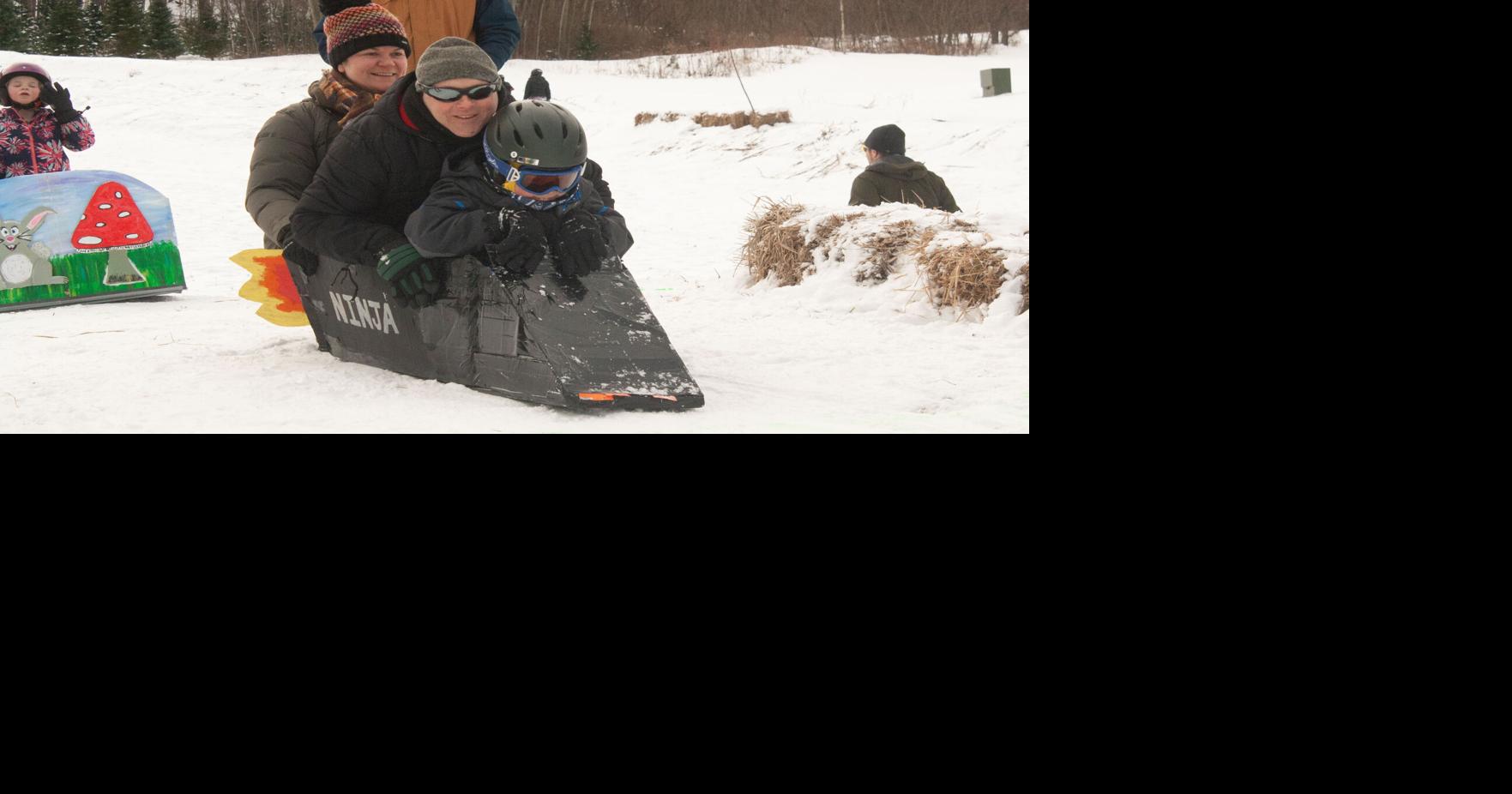 PHOTOS: Annual Sled-O-Rama delights families at Milton’s Sharp Park ...