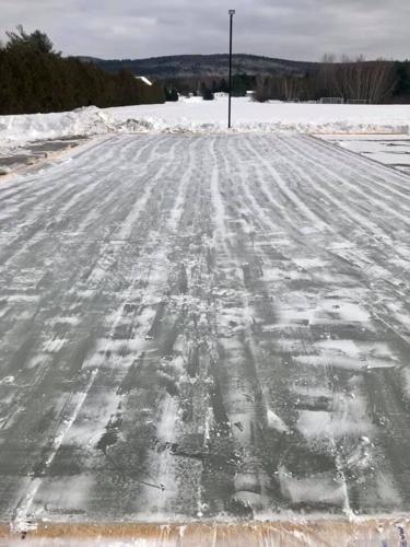 Outdoor ice rink opens for skating in Bombardier Park | Local News ...
