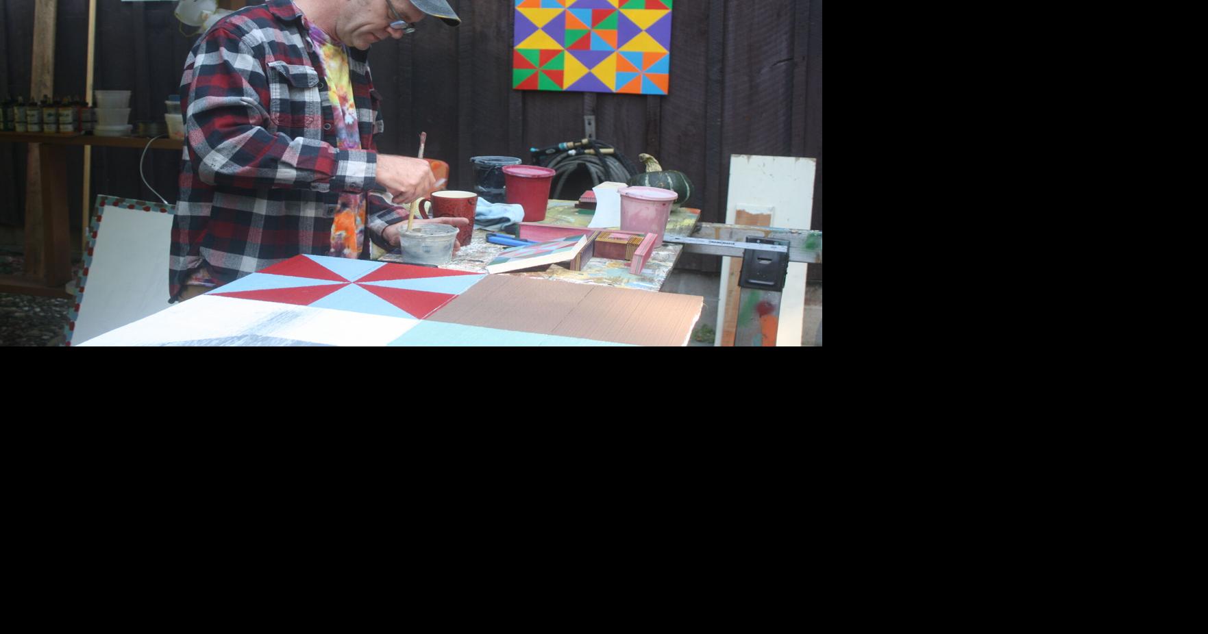 Milton artist Stephen Webb plans to put one art piece in every town in ...