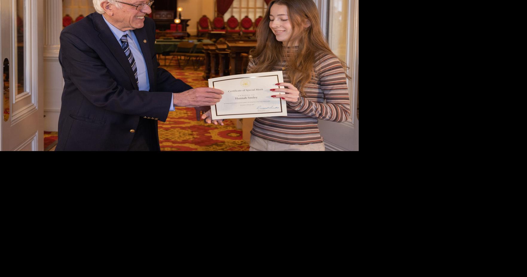 Milton's Hannah Smiley joins Senator Sanders for roundtable discussion ...