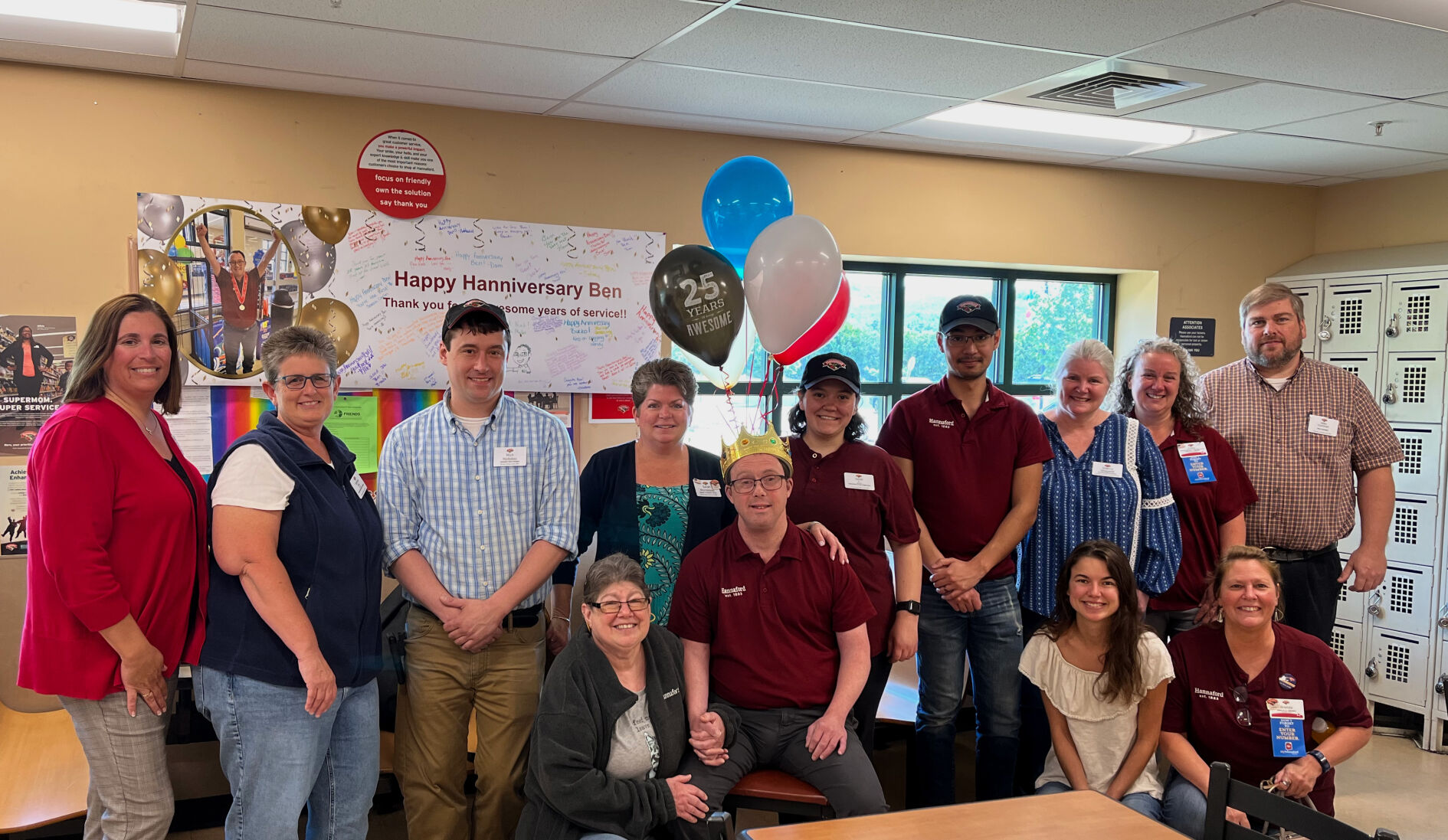 Milton Hannaford employee celebrates 25 years of work: Employees ...