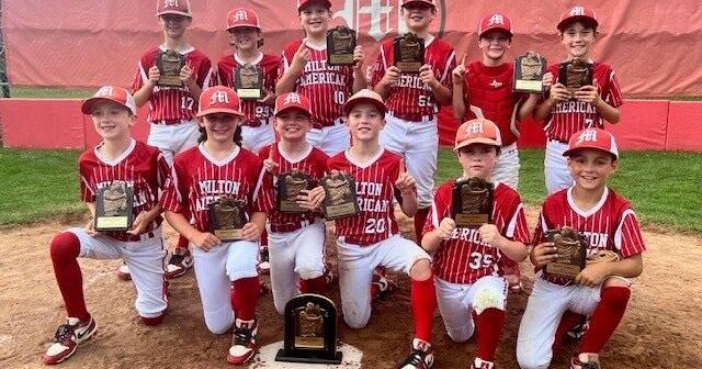 Milton baseball squads capture league championships | Milton, MA Area ...