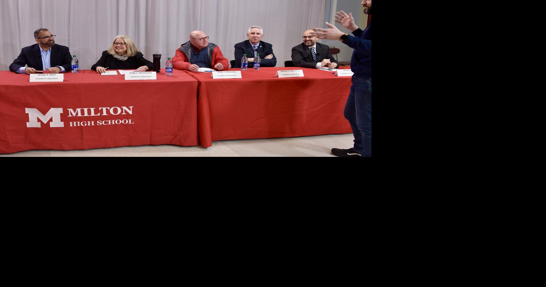 Milton Speaks draws out SB candidates on various topics | Local News ...