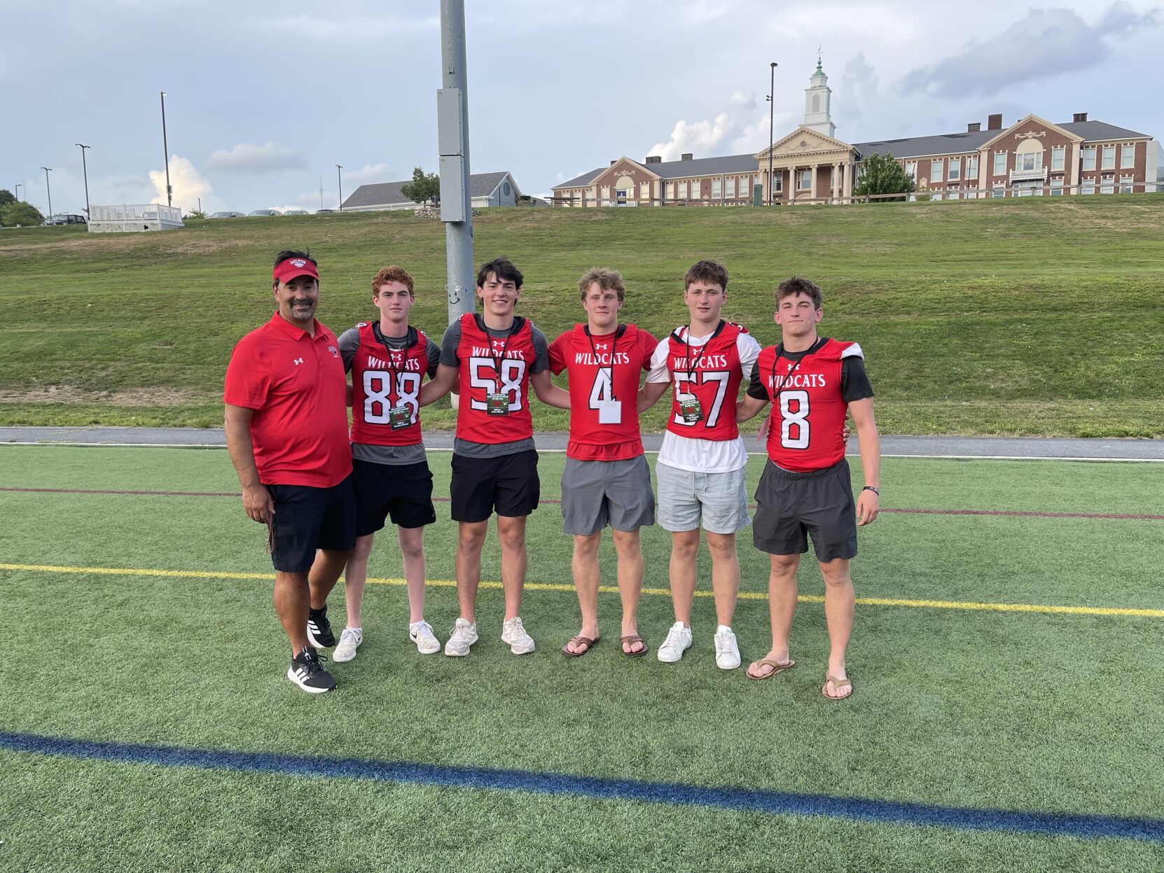 Milton High Football takes part in media day | Milton, MA Area High ...