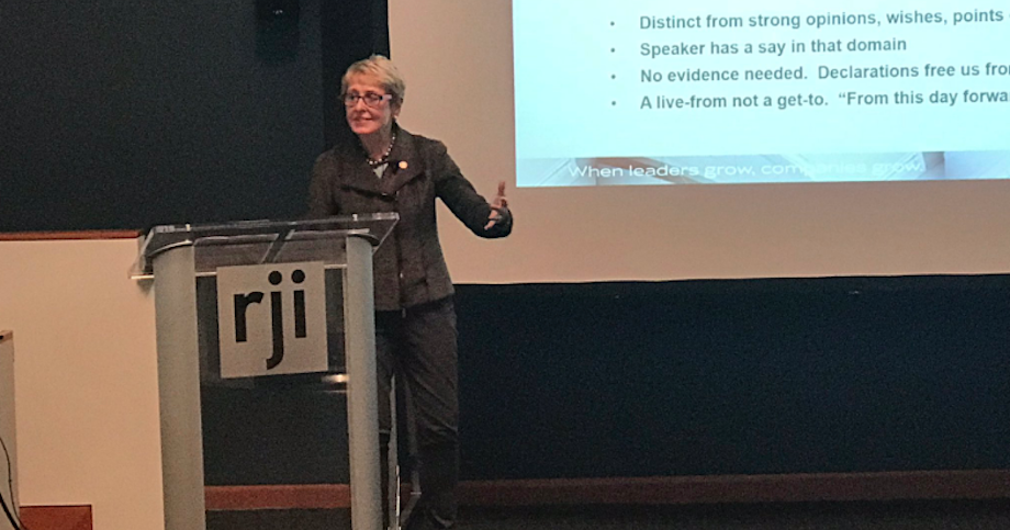 Executive coach Scudder teaches the language of leadership | Business ...