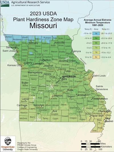 New hardiness zone map shows statewide warming | Agriculture ...