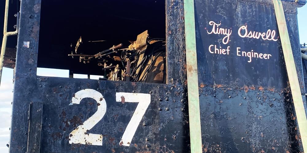 Fairground train moved, awaits future assessment for restoration | News ...