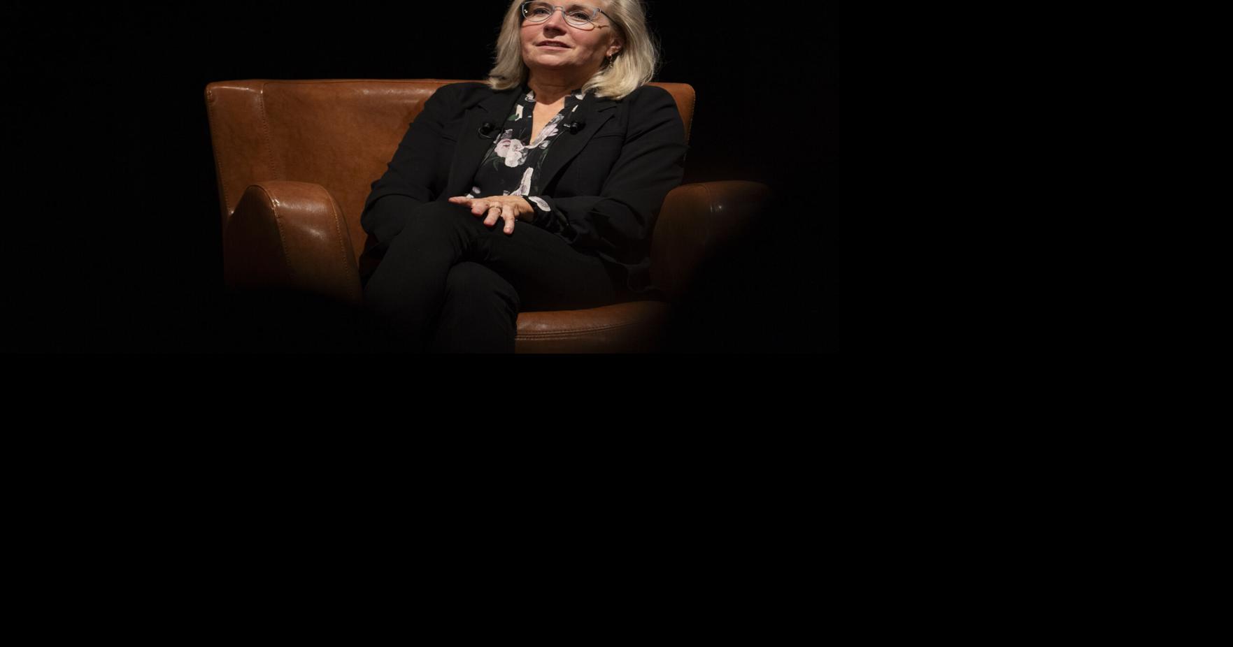 Liz Cheney attacks the idea of ‘keeping Trump happy’ in her UM visit ...