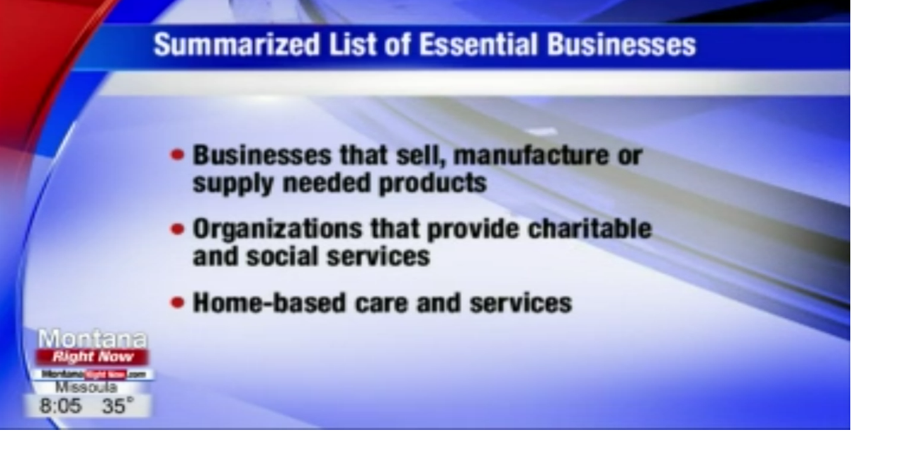 What is considered an essential business | Coronavirus ...
