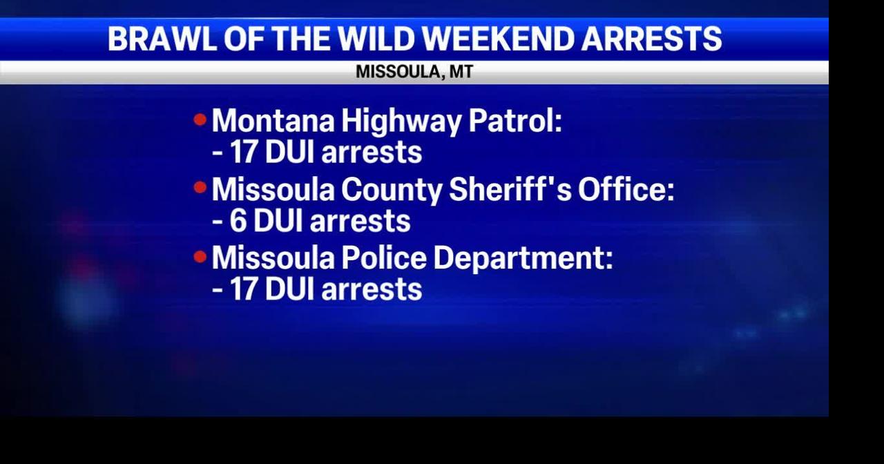 Missoula police report Brawl of the Wild DUI stats | Missoula News ...