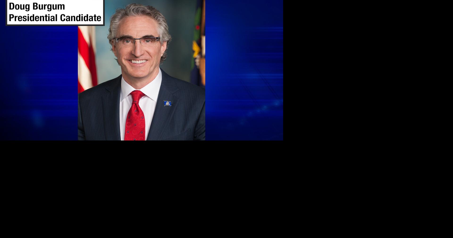 North Dakota Governor Doug Burgum to campaign for president in Big Sky ...