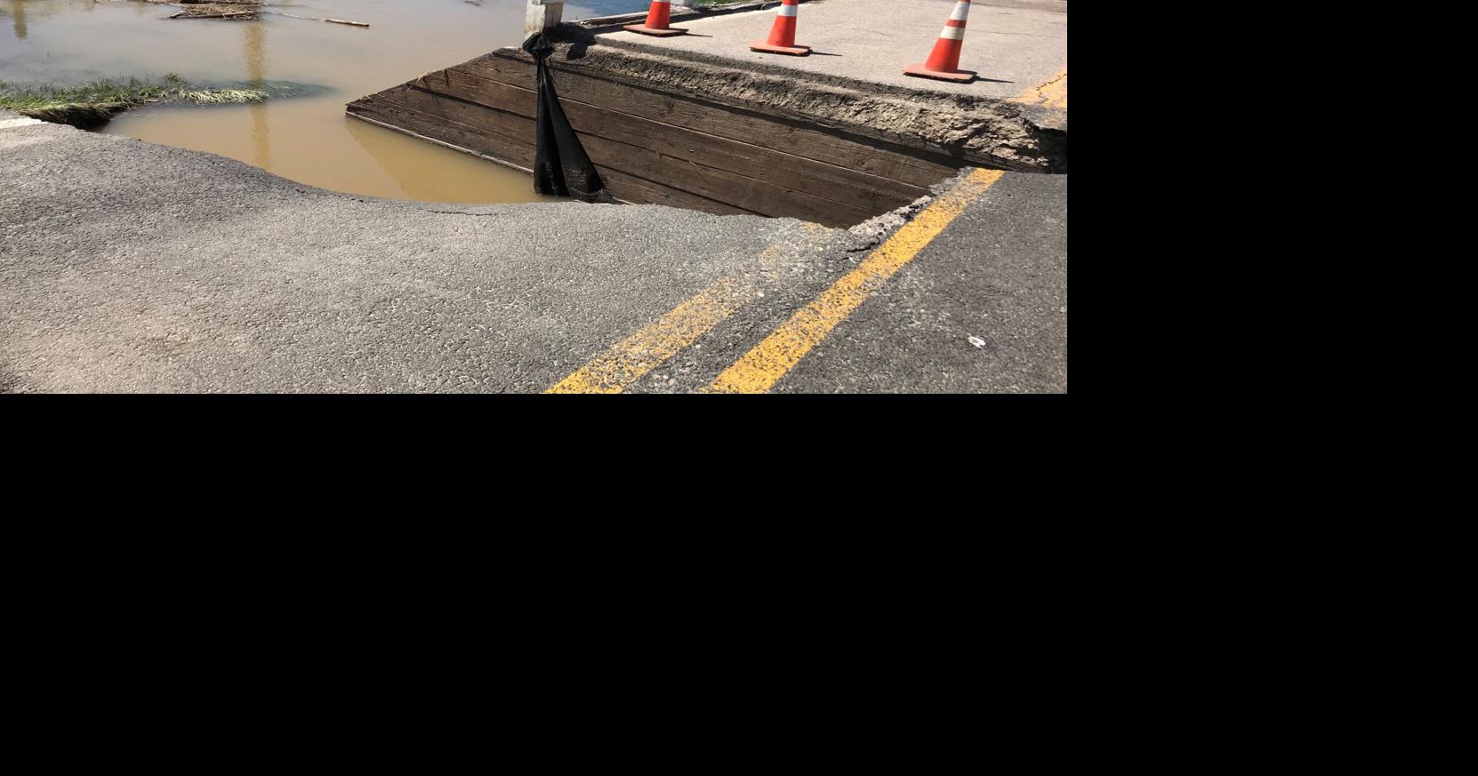 Augusta lost another bridge due to severe flooding | Great Falls News ...