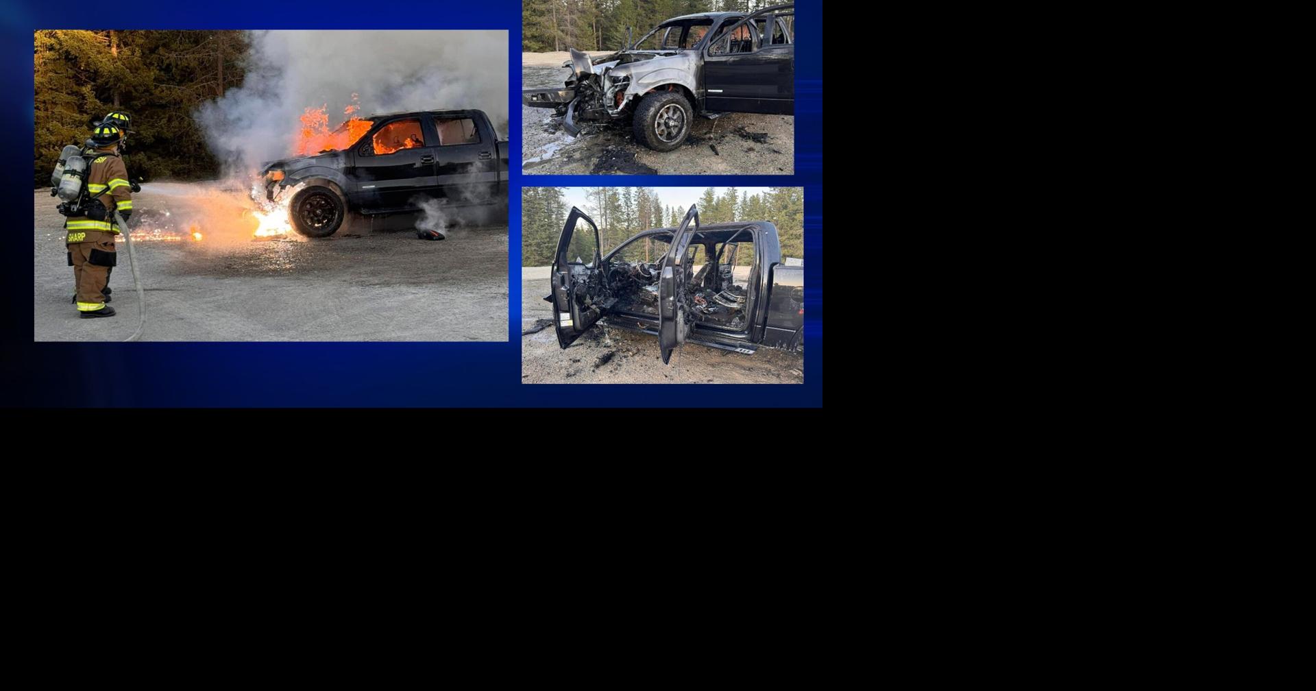 Whitefish Fire Department puts out truck fire eruption | Kalispell News ...