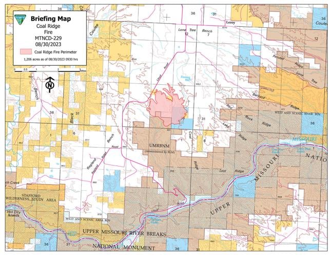 Wildfire in Blaine County burns 1,200 acres | Great Falls News ...