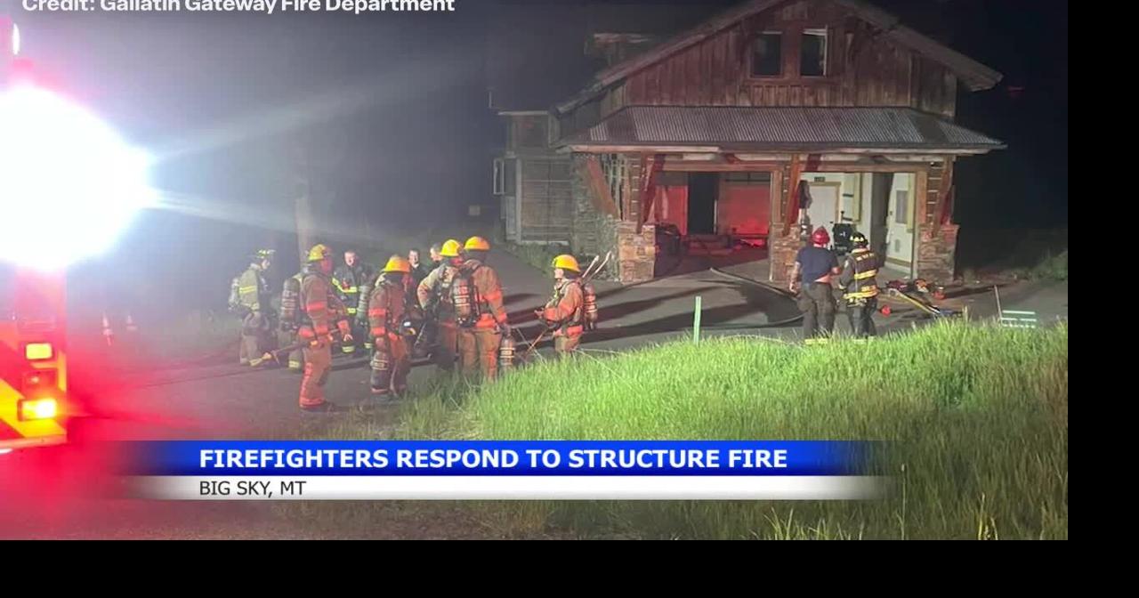 Big Sky structure fire halted by local crews, preventing further damage ...