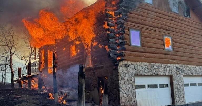 A fire near Red Lodge destroyed a home and started a wildland fire ...