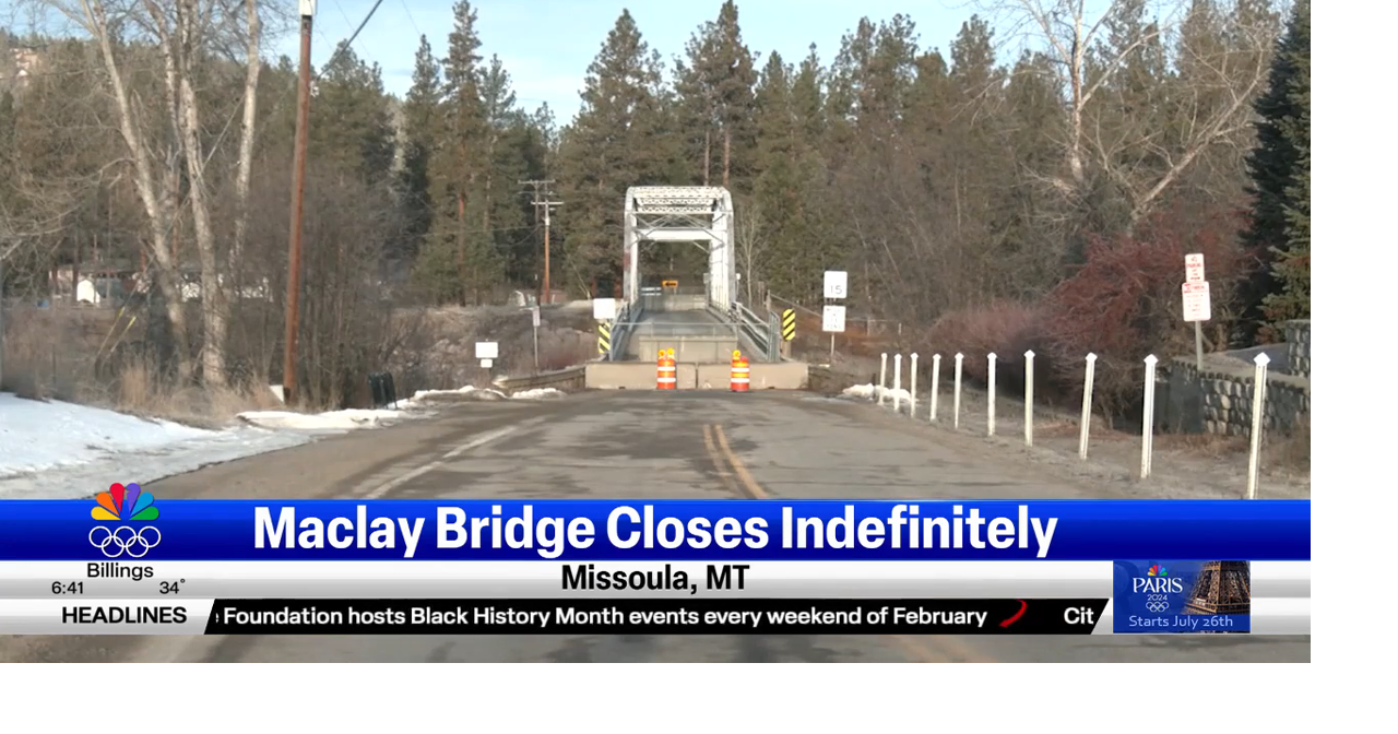 Maclay Bridge in Missoula closed because of deterioration to steel ...