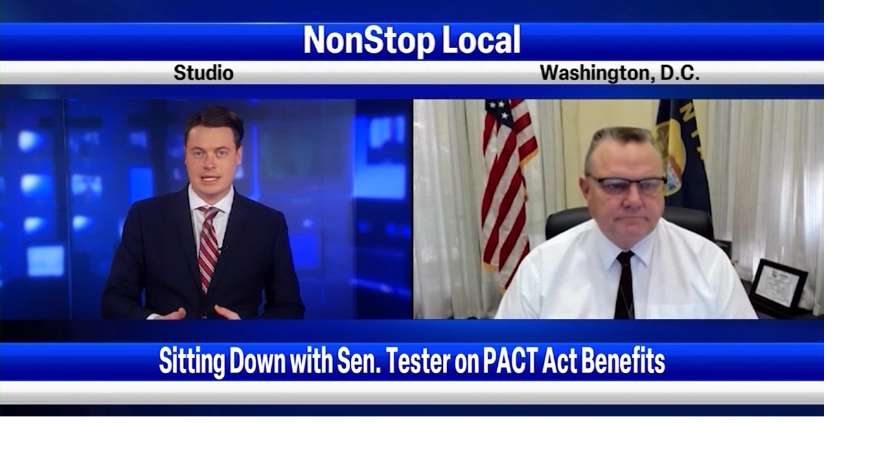 Senators Jon Tester and Steve Daines discuss their work in Washington ...