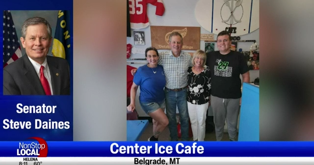 Sen. Daines visits Center Ice Cafe in Belgrade after fire | Bozeman ...
