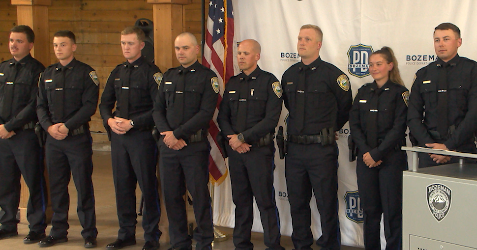 Bozeman Police Department swears in eight new officers | Bozeman News ...