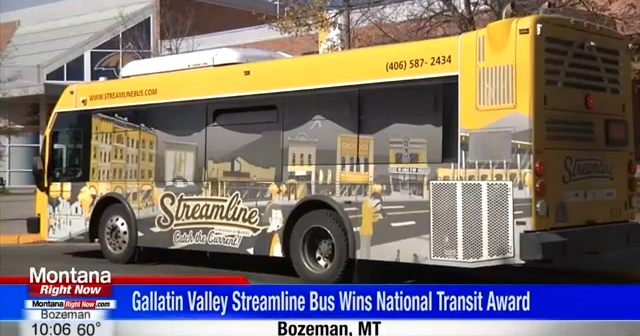 Streamline Bus won national transit award | Bozeman News ...