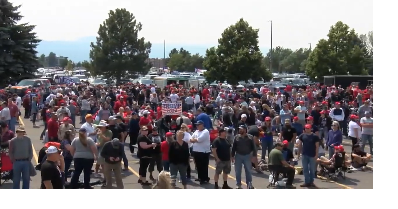 High turnout from across the country at Bozeman Trump rally | Bozeman ...