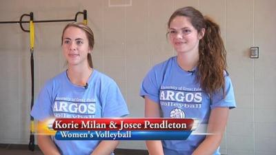 11/26: Argo Minute - UGF Women's Volleyball Players Korie Milan & Josee ...