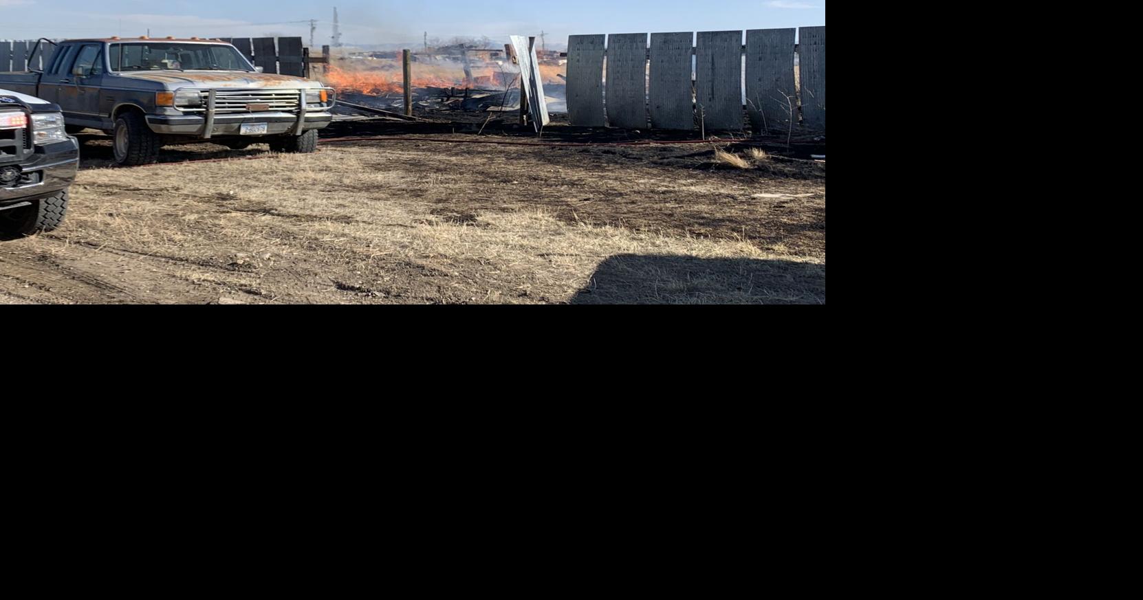 Controlled burn spreads, turns into structure fire | Montana News ...