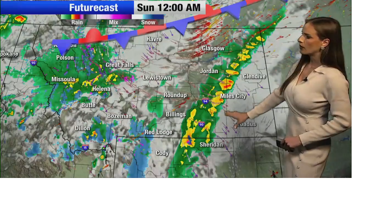 Severe thunderstorms and mountain snow enter for the weekend | Montana ...