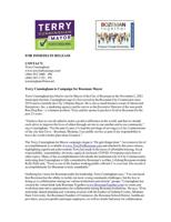 Terry Cunningham announces campaign for Mayor of Bozeman | Bozeman News ...