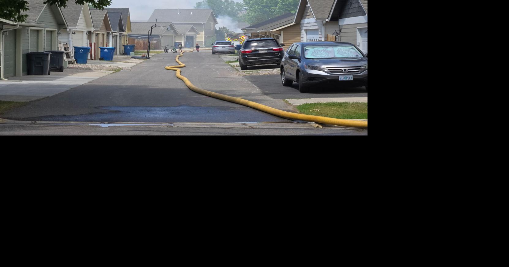 Missoula fire crews contain intense garage fire on Dublin Street ...