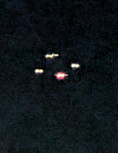 triangular ufo sighting