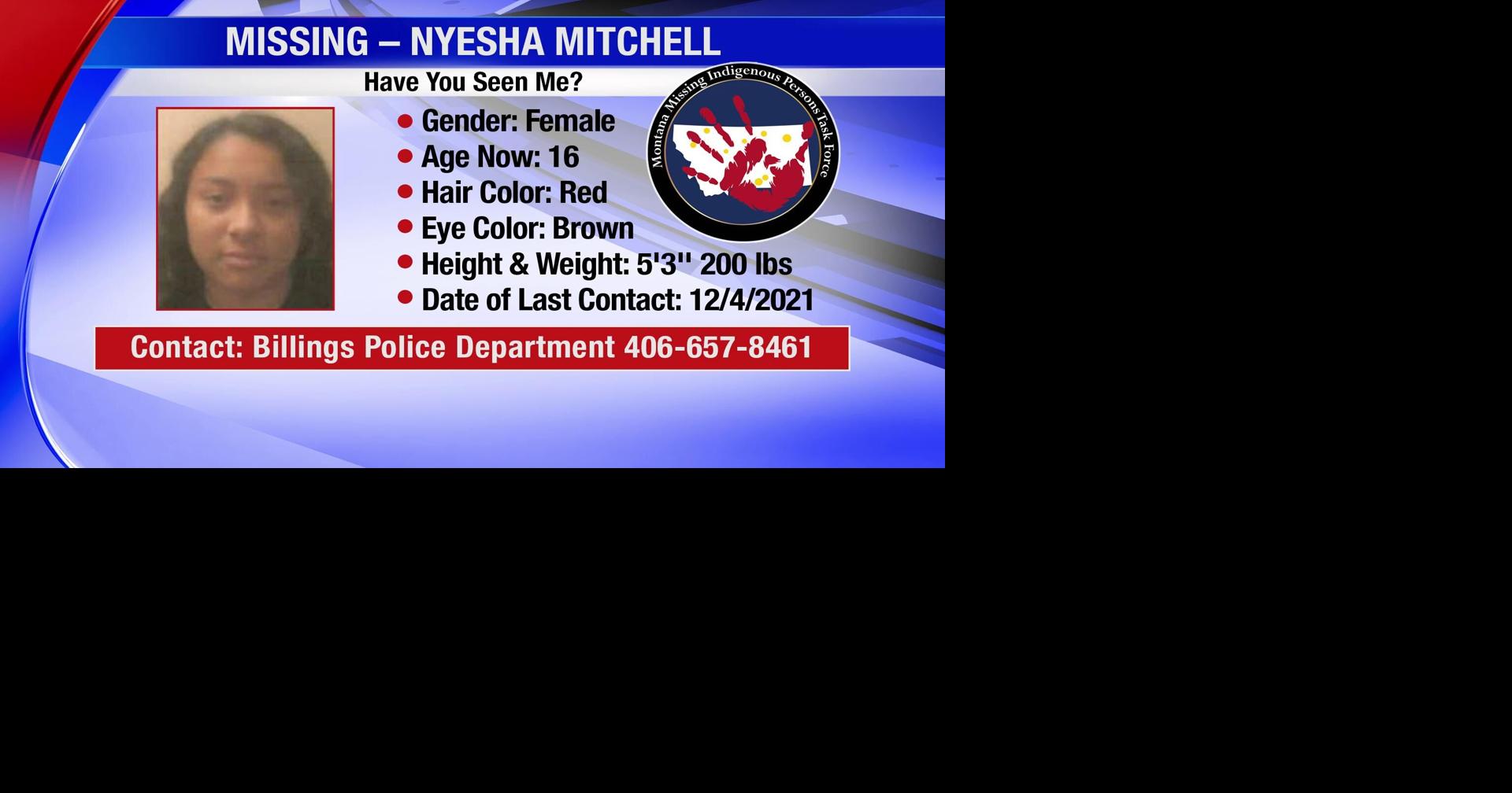 'Have you seen me?': Nyesha Mitchell | Native American News ...