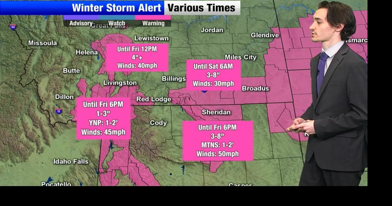 Spring storm brings winter impacts to Montana | Montana Local Weather ...