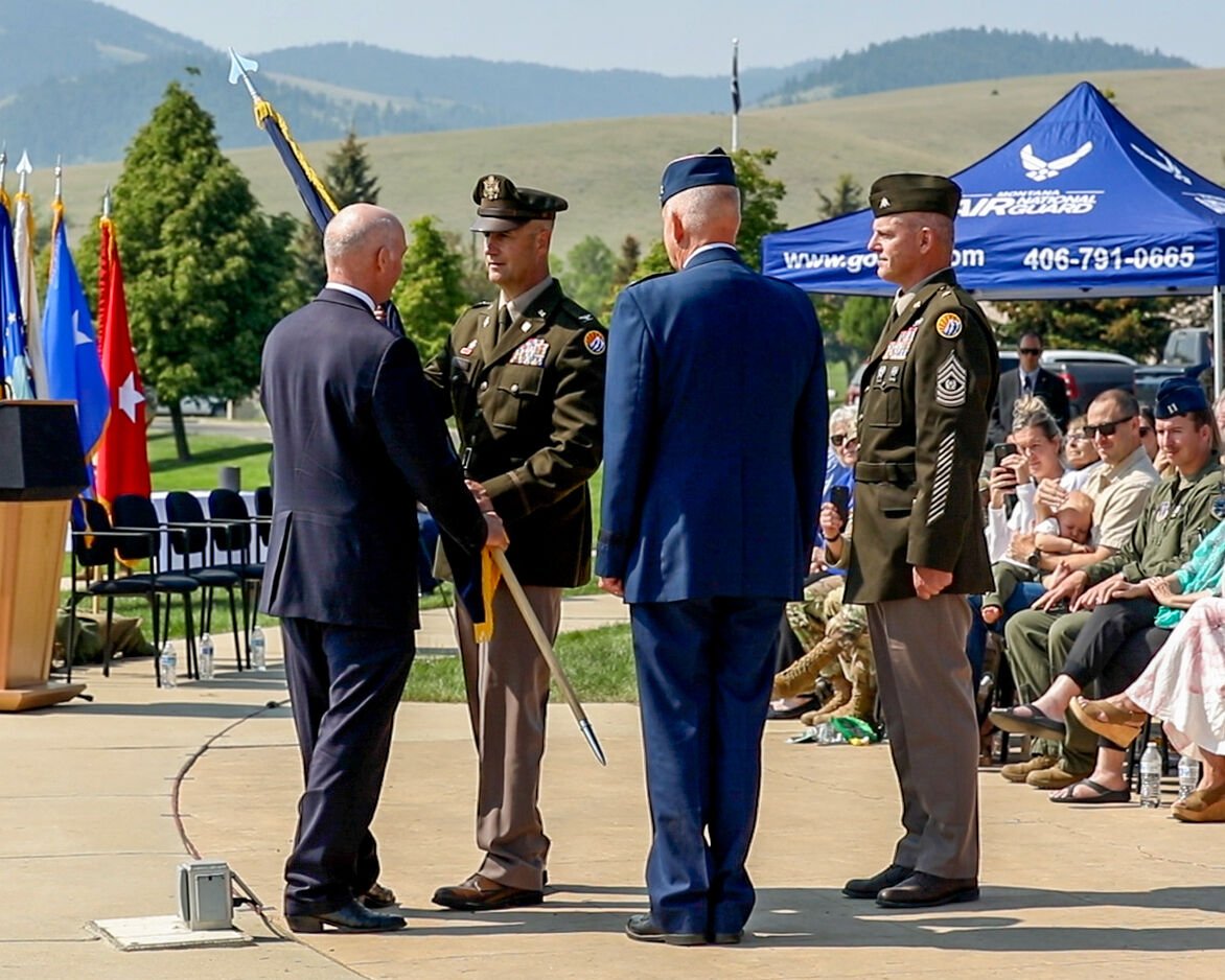 Brigadier General Trent Gibson takes command of Montana National Guard ...