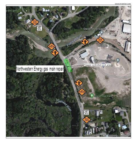 Section of Whitefish Stage Rd. in Kalispell to close for gas line ...