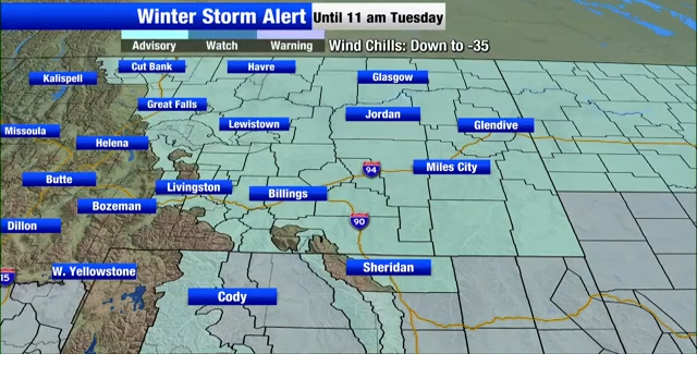 Winter storm to bring more snow to Montana | Montana Local Weather ...