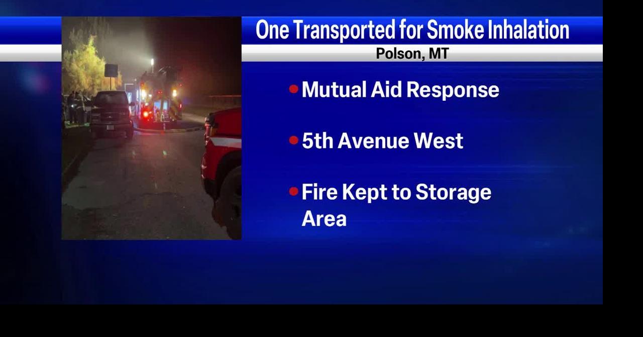 Polson Fire Department quickly controls house fire, one hospitalized ...