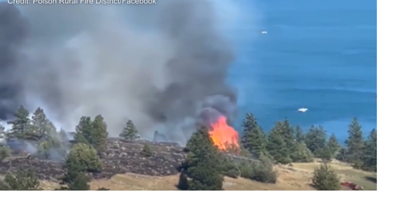 Blue Spruce Fire near Polson believed to be human-caused | Fires ...