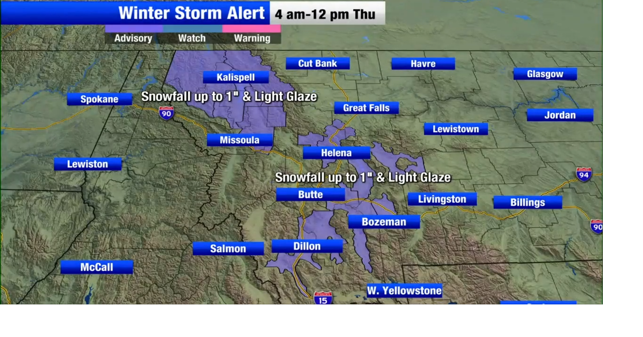 More Snow is on the way to Montana | Montana Local Weather ...