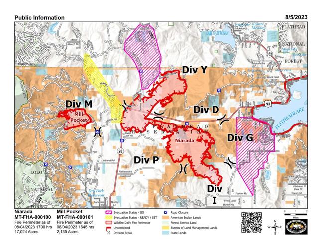 Officials rescind pre-evacuation warnings issued for East Fork Fire ...