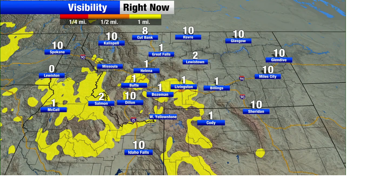 Winter storm brings snow and cold to Montana and Wyoming | Montana ...