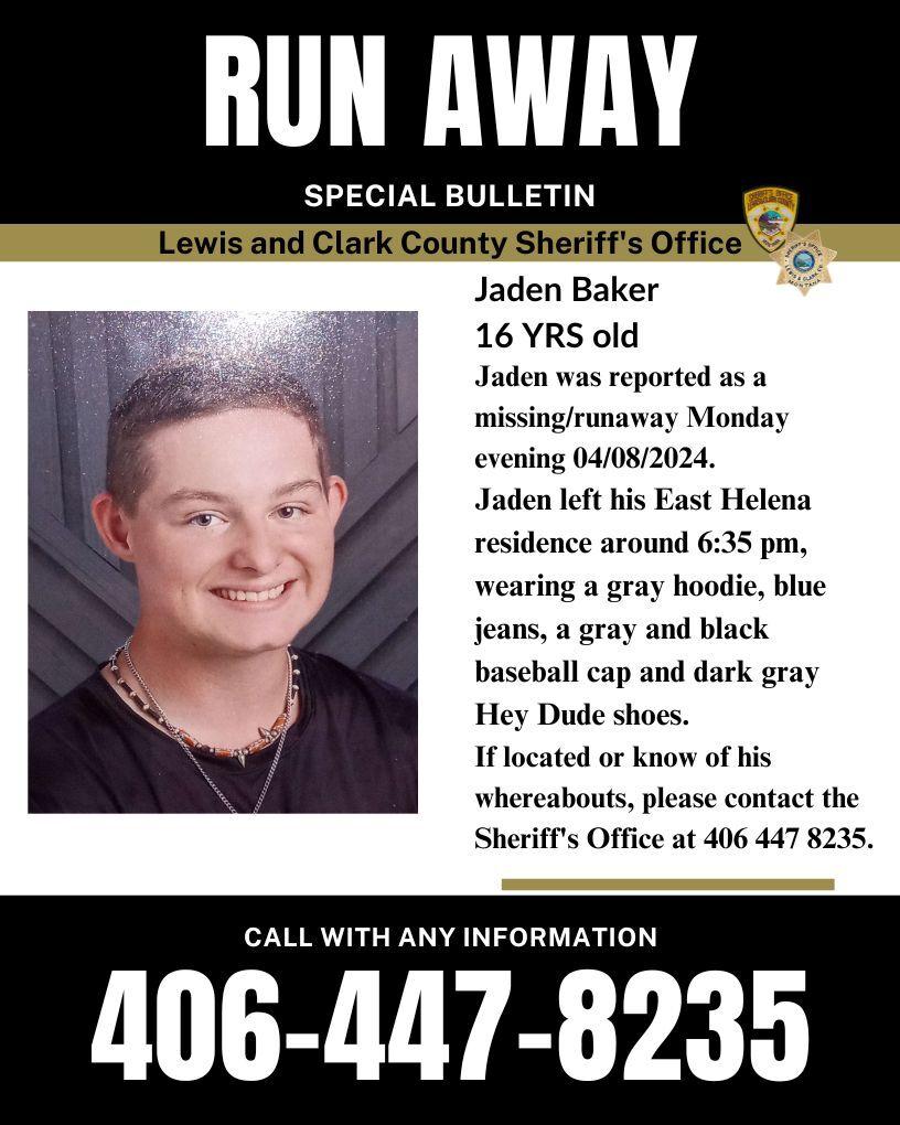 East Helena teen reported missing | Helena News | montanarightnow.com